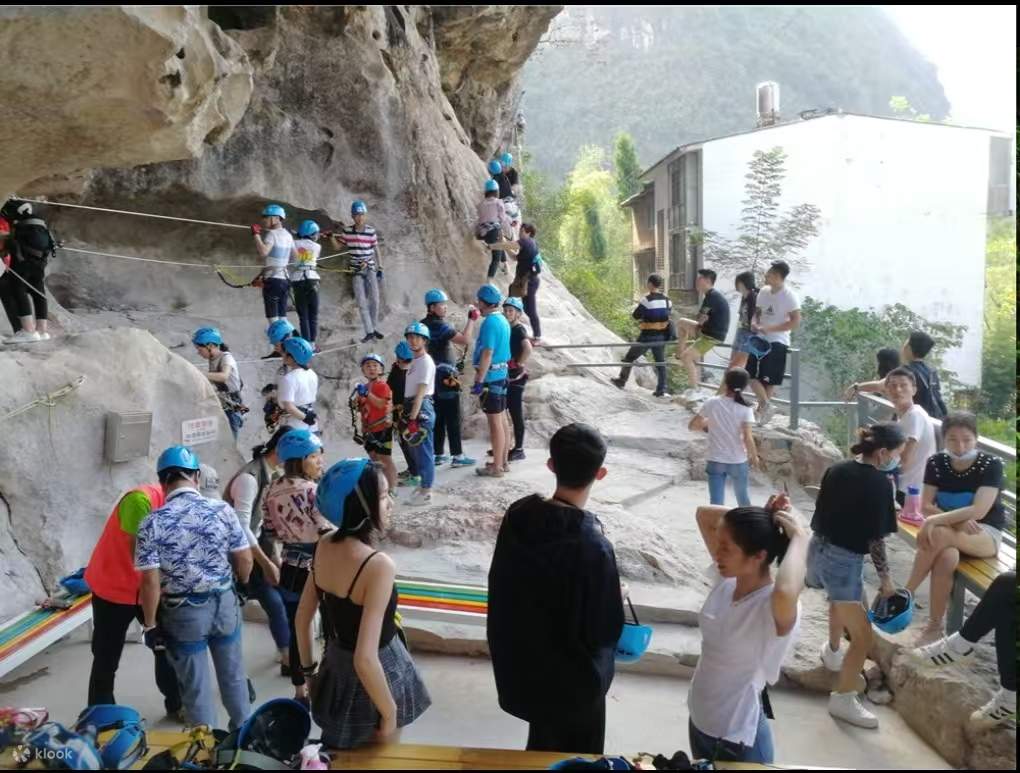 Guilin Yangshuo Yulong River Via Ferrata Rock Climbing Experience - Klook
