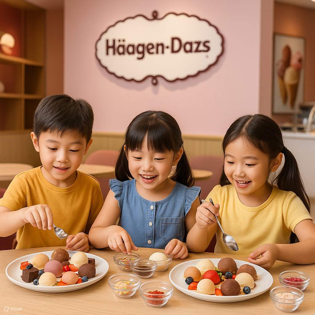 Häagen-Dazs Dessert Lab: Parent-Child Ice Cream DIY + Dry Ice Photo Op ...