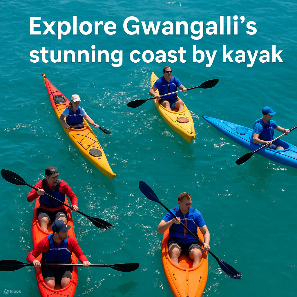 Kayaking Experience with Diamond Bridge Views in Gwangalli - Klook