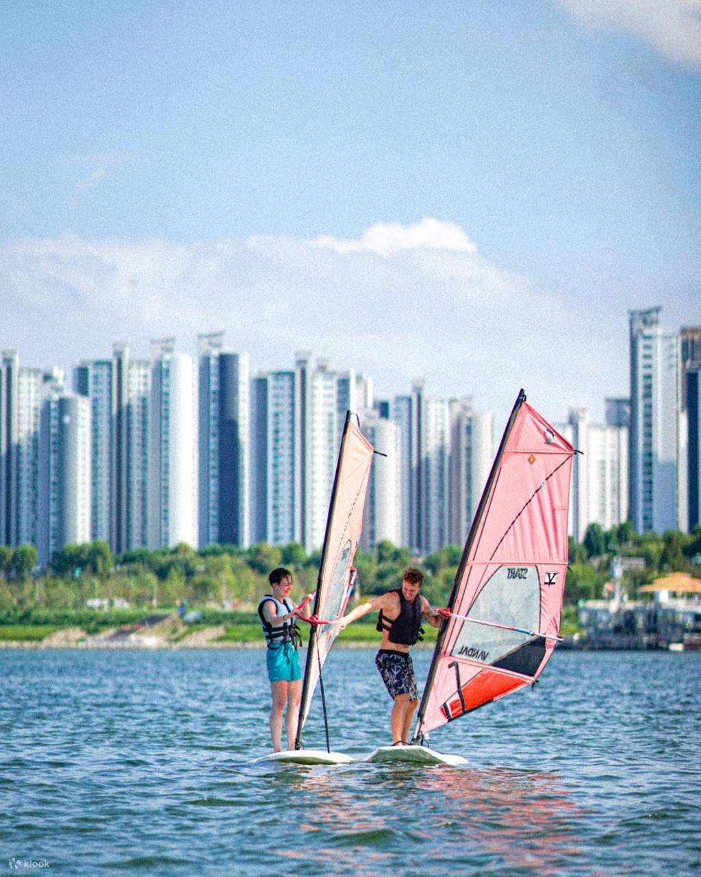 Windsurfing Experience on the Han River in Seoul - Klook