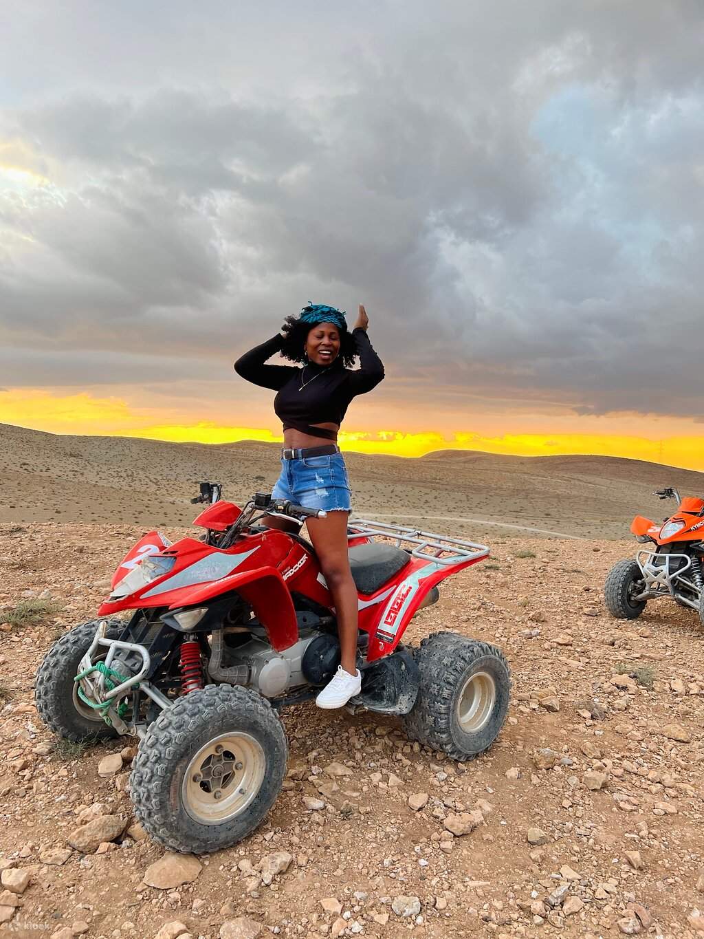 Agafay Desert: Quad bike and Dinner with Show - Klook Australia