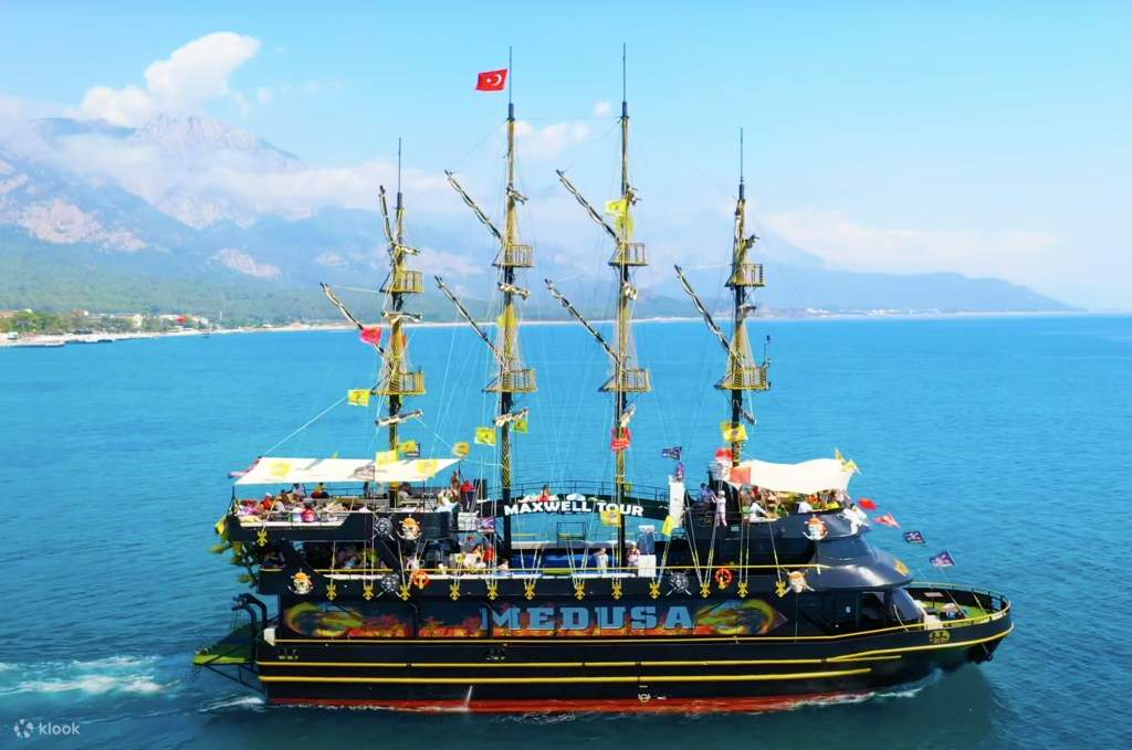 Explore Marmaris on the Medusa Boat Tour with BBQ Lunch, Soft Drinks ...