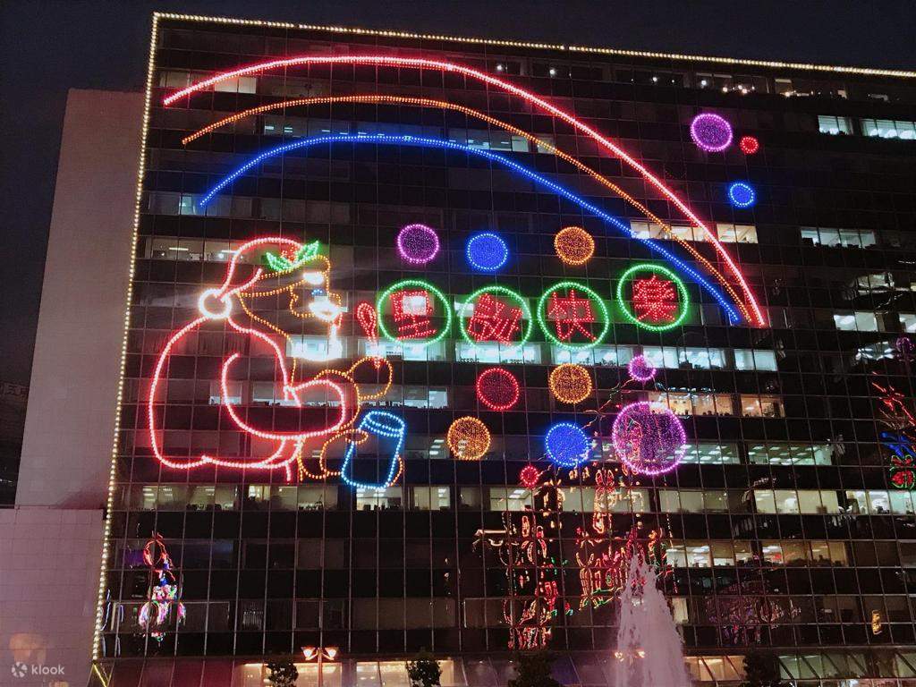 Hong Kong Christmas Open Top Bus Night Tour - Klook Singapore