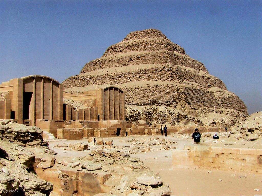 Full day tour to Giza Pyramids, Memphis City,and Saqqara with pickup ...