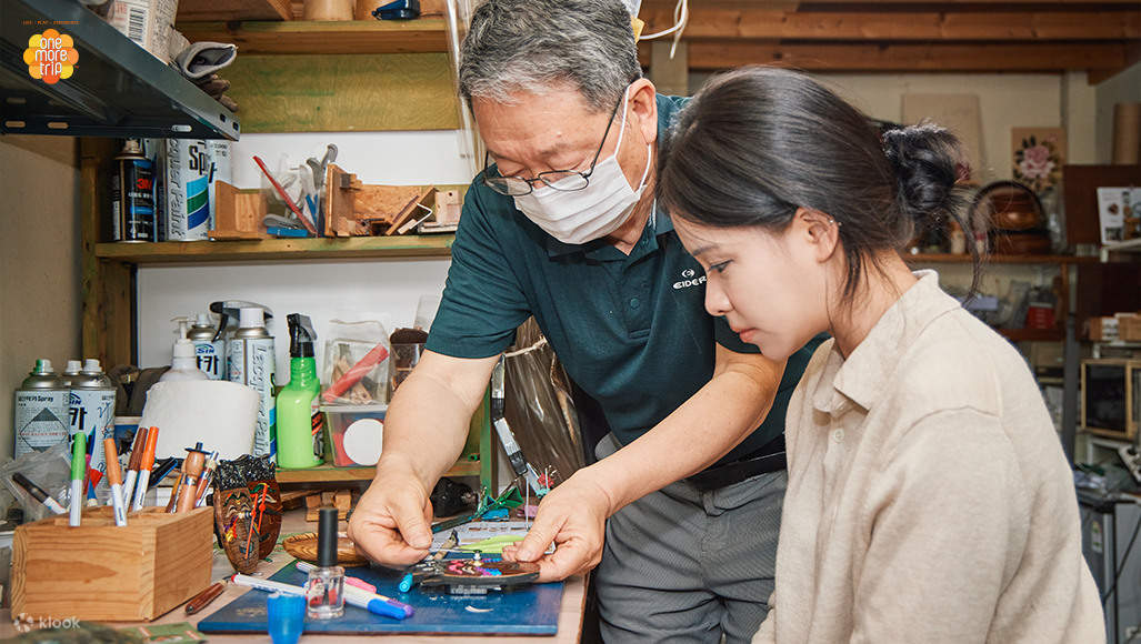 Traditional Mask & Owl-shaped Clock Making Experience - Klook