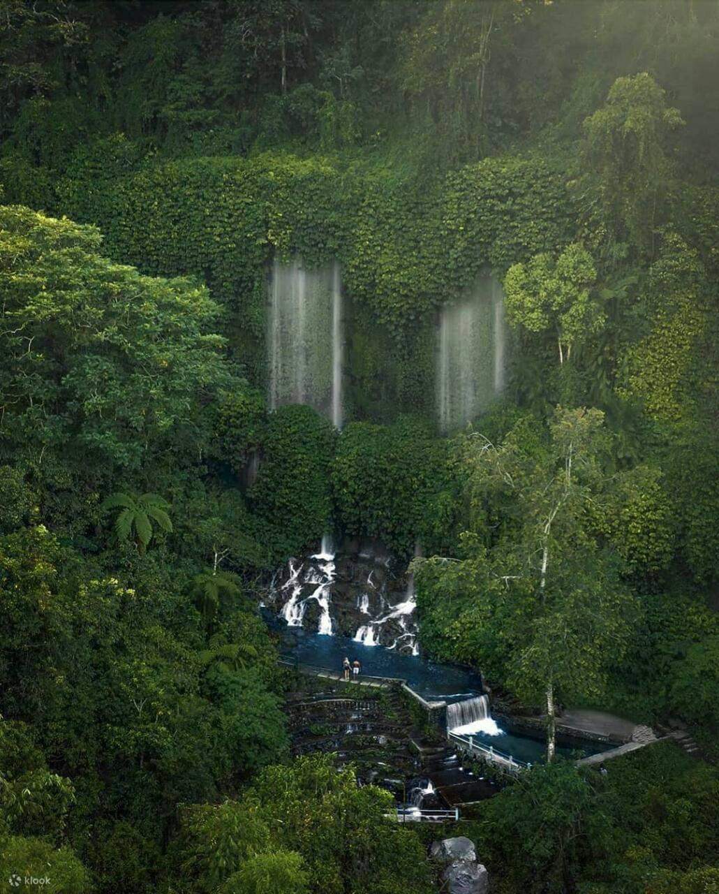 Lingsar Temple, Benang Stokel, and Benang Kelambu Waterfall Trip from ...
