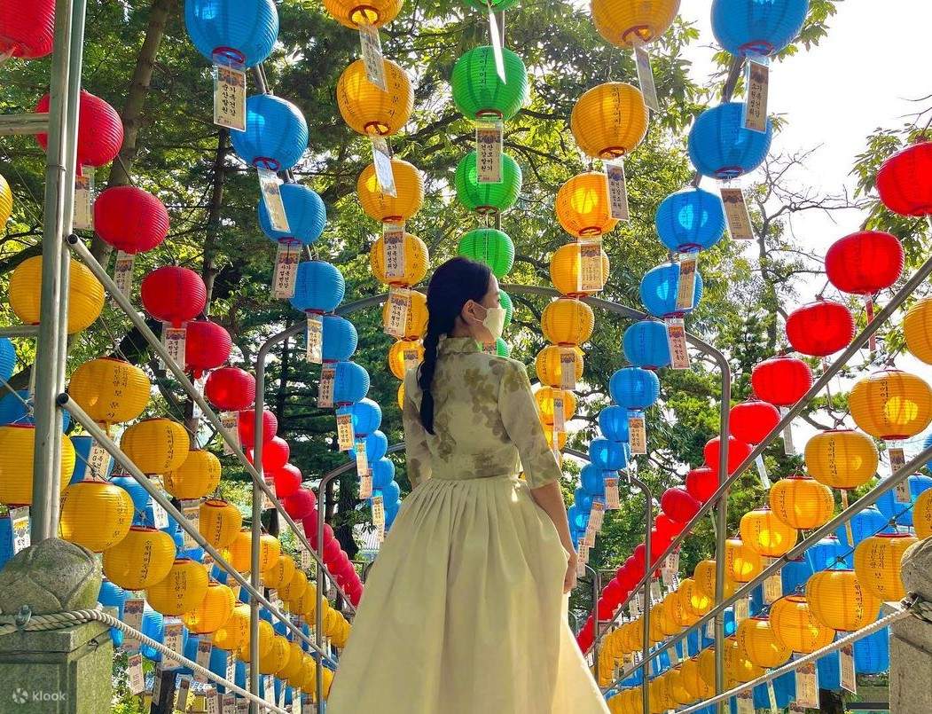 Incheon Sunset in Outdoor Hot Springs & Bomun Temple & Dream Park ...