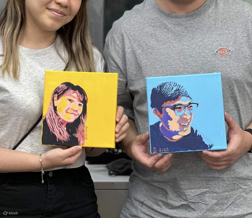 Atelier fait main - Cours de Portrait Pop Art / Pet Painting - Klook ...