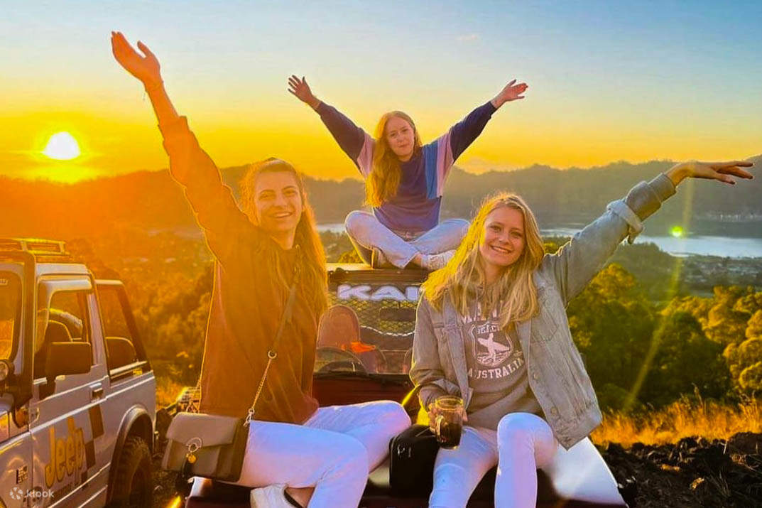 Mount Batur Jeep, Waterfall Tour, and Cretya Sunset in Bali - Klook ...