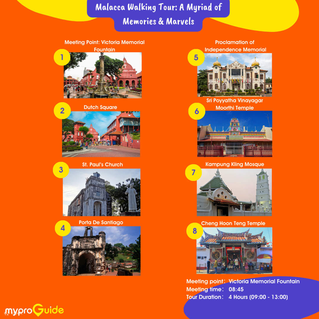 Melaka Walking Tour: A Myriad of Memories & Marvels - Klook Singapore