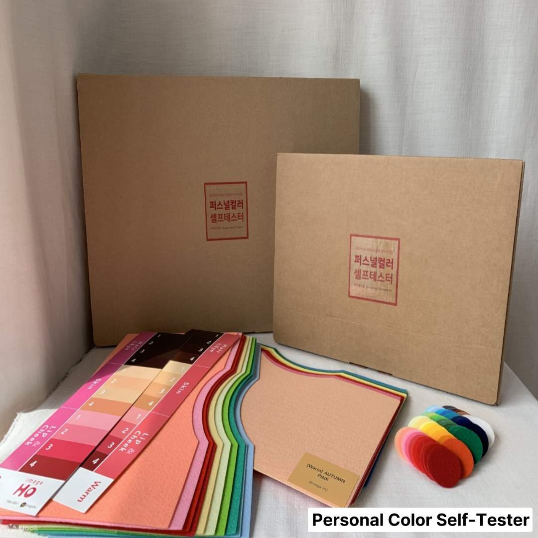 Seoul Personal Color Group Consulting Experience Using Self-Tester - Klook