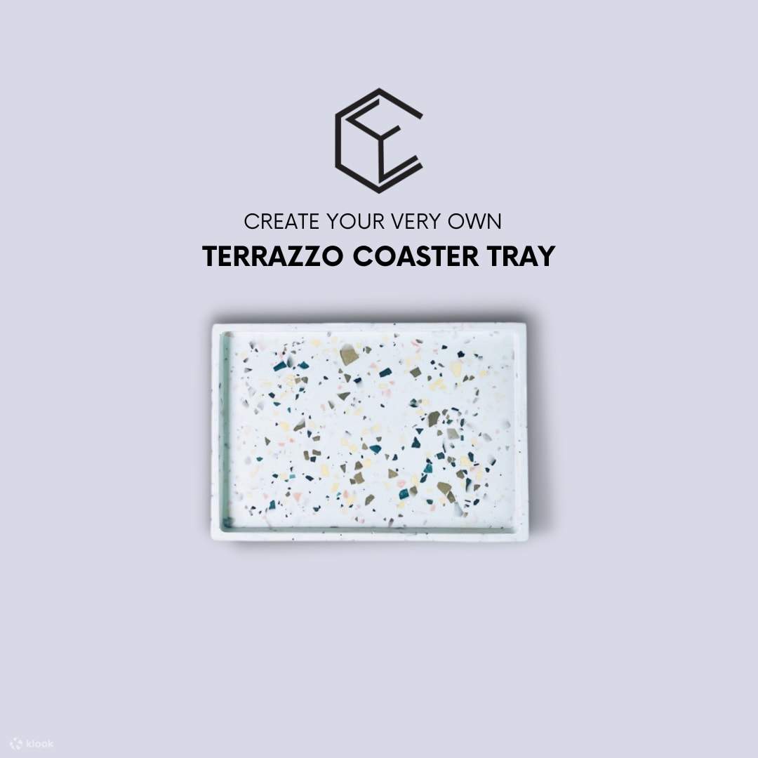Terrazzo Tray or Coaster Making Workshop by Concrete Everything - Klook ...