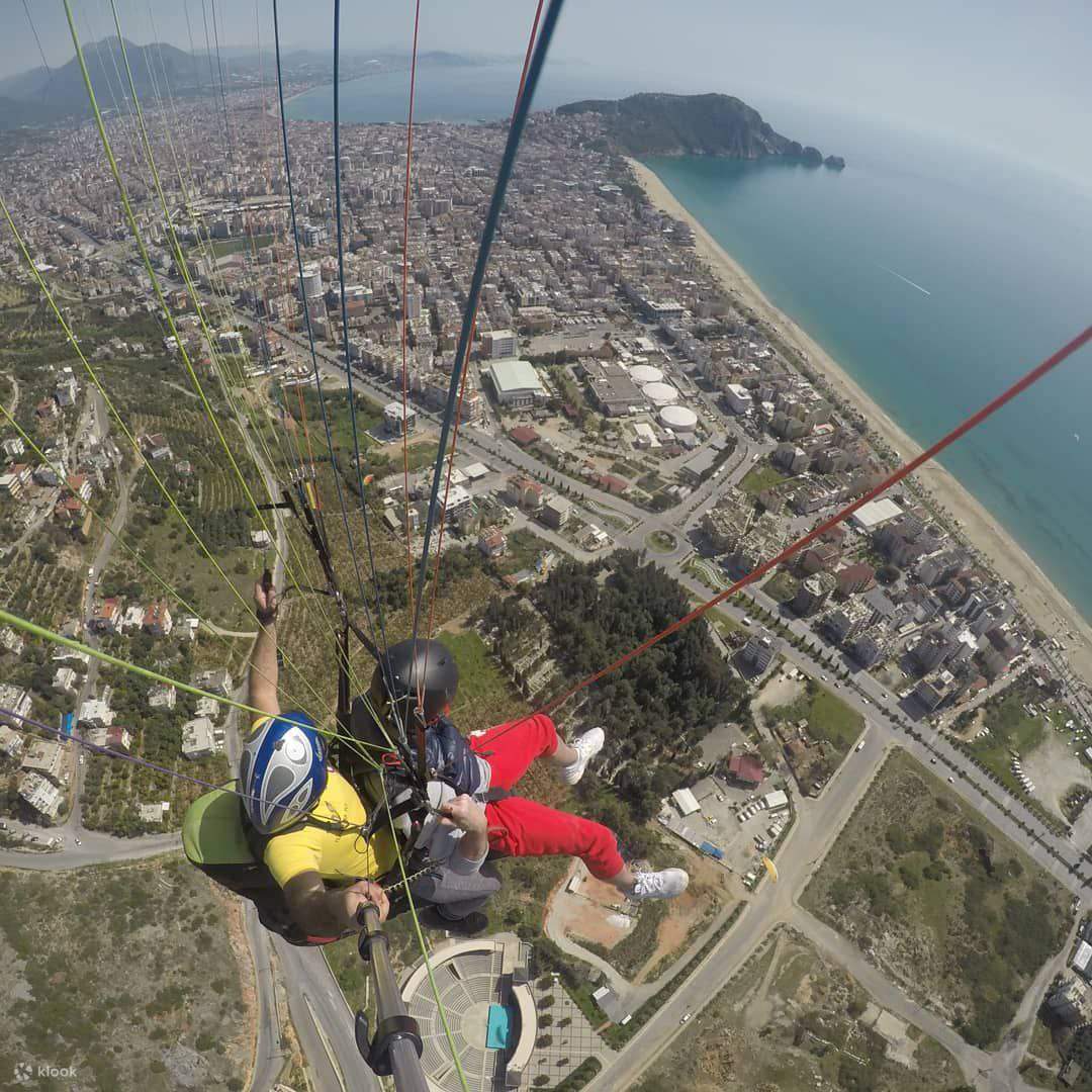 Experience Thrilling Tandem Paragliding in Alanya from 700m with ...
