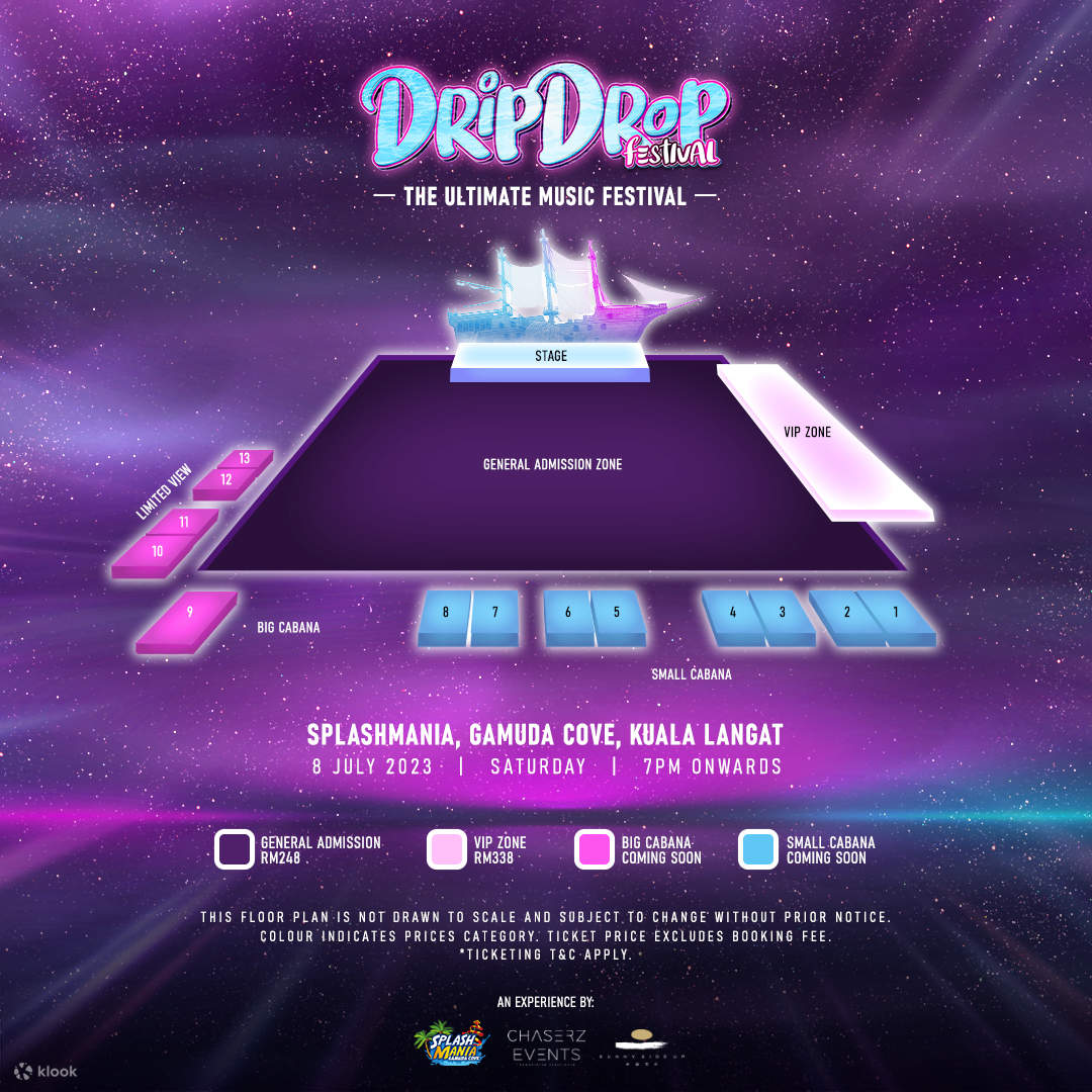 金務大灣 SplashMania 的 DripDrop 節 - Klook 客路