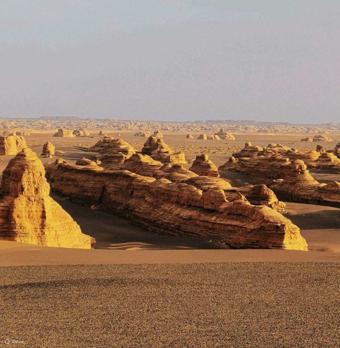 Depart from Dunhuang, visit the Western Thousand Buddha Caves, Yumen ...