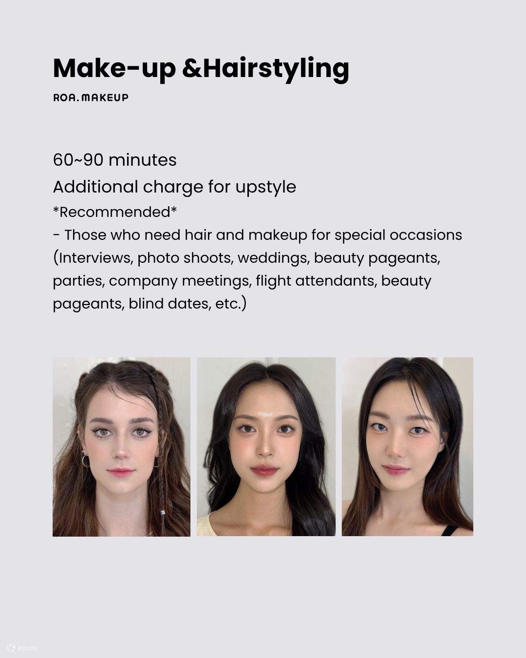 K-Beauty Make Up Experience at ROA.MAKEUP in Seoul - Klook