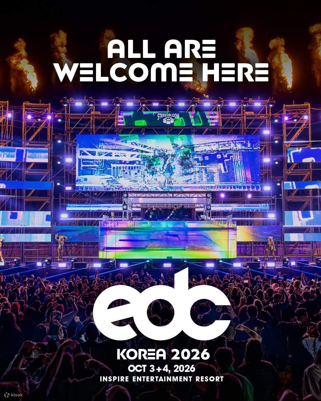 EDC Korea 2026 Ticket - Klook España
