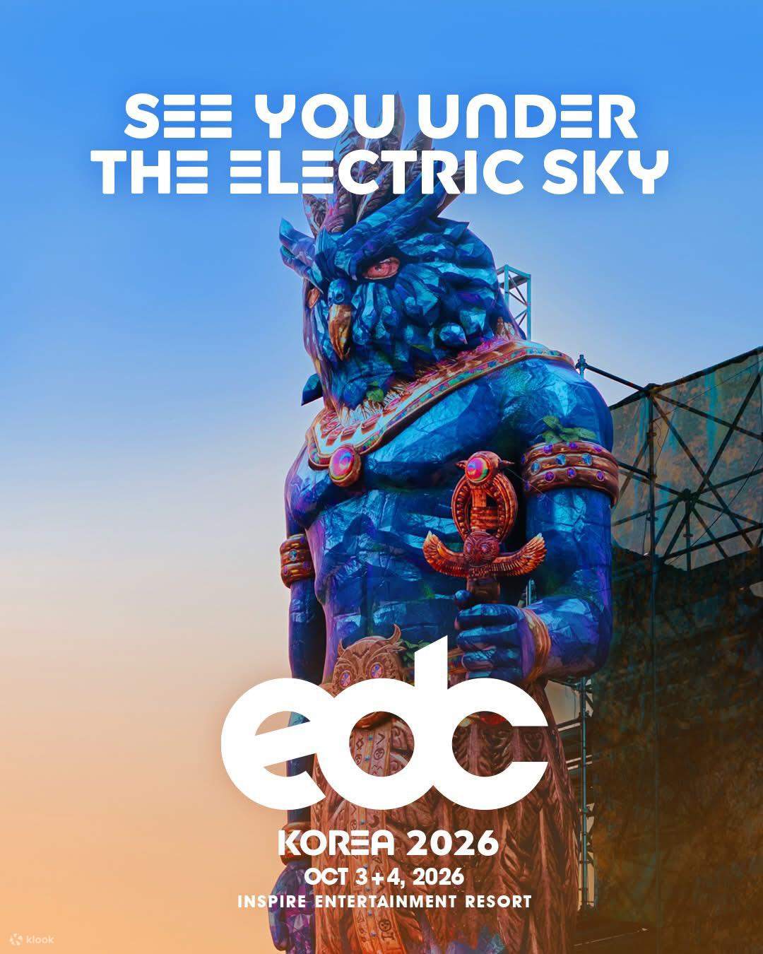 EDC Korea 2026 Ticket - Klook España