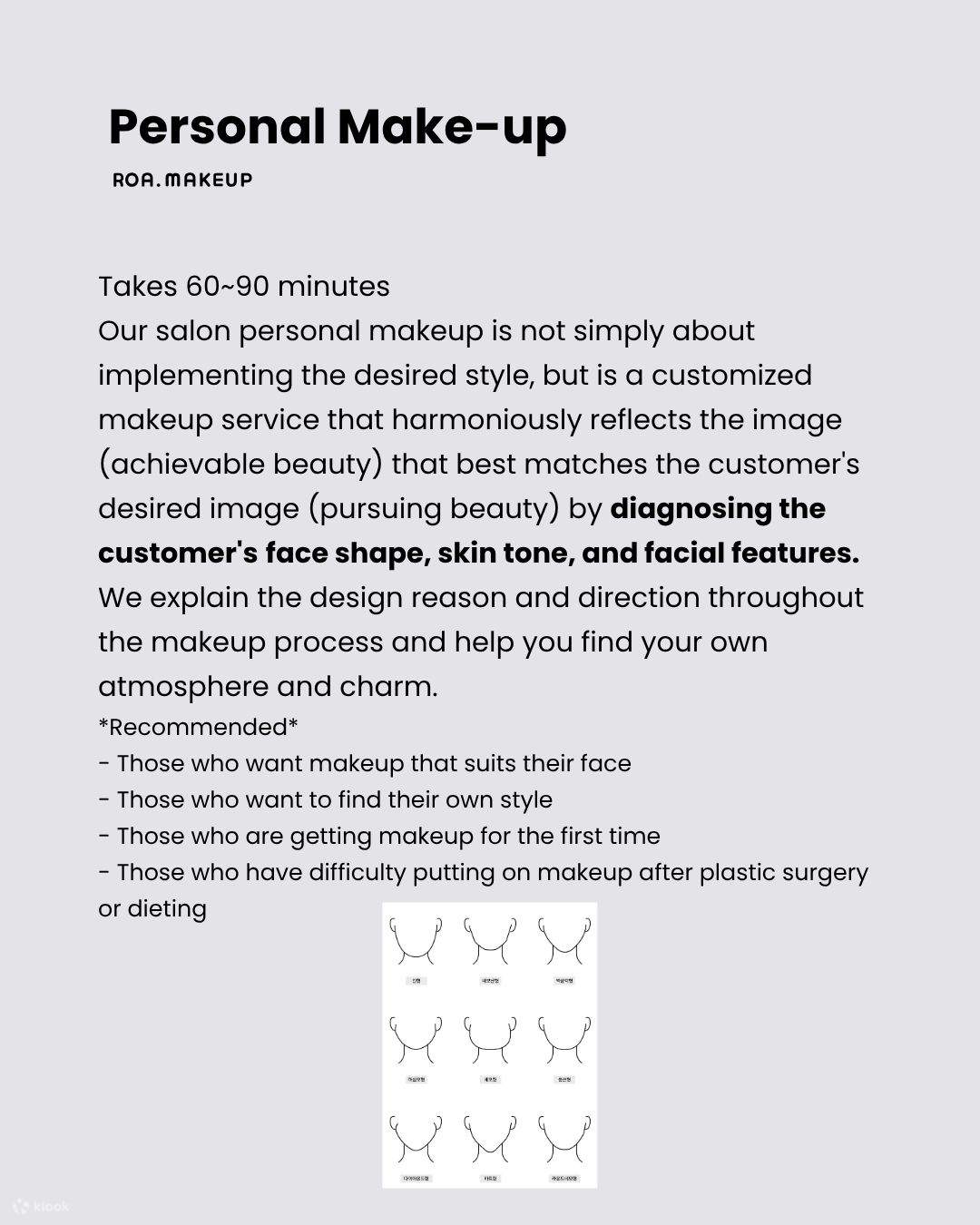 K-Beauty Make Up Experience at ROA.MAKEUP in Seoul - Klook Australia