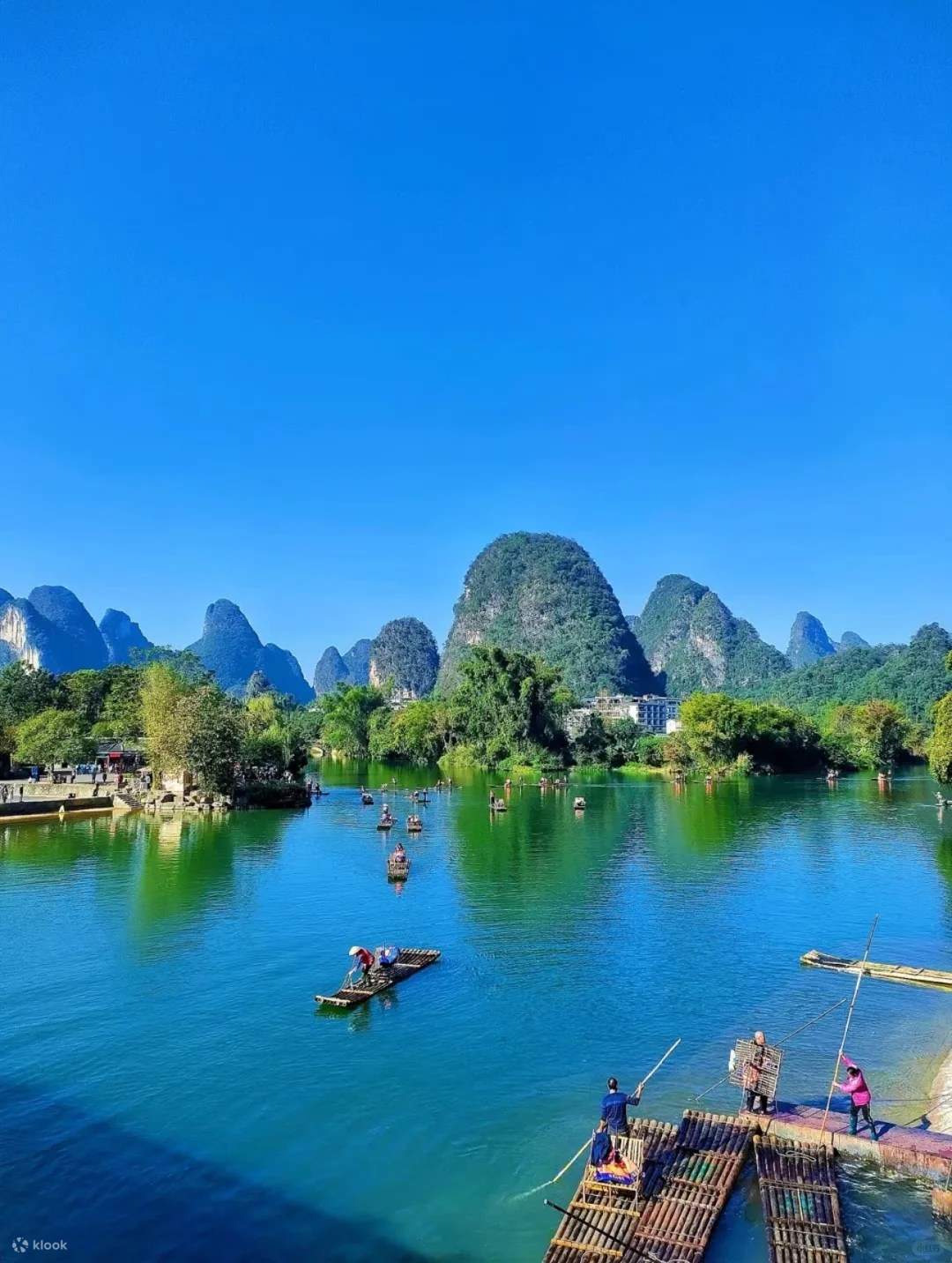 Guilin Yulong River + Silver Cave + Utopia + Shilihualang Day Tour - Klook