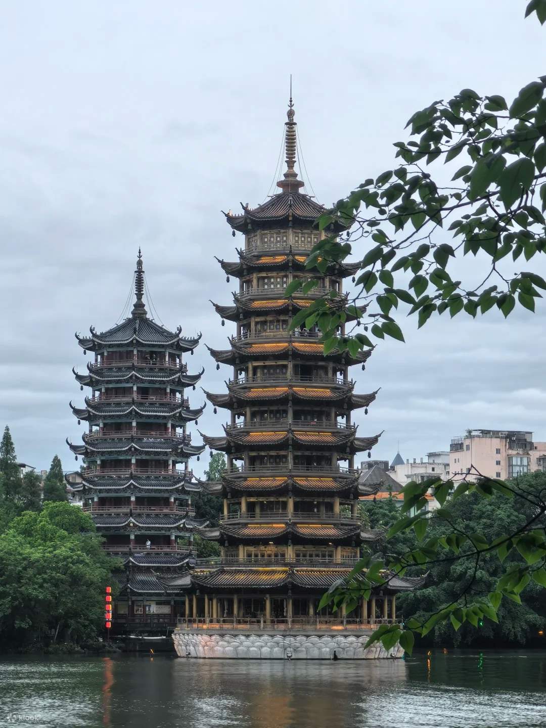 One-Day Tour of Guilin's Sun and Moon Twin Pagodas + Seven Star Cave ...