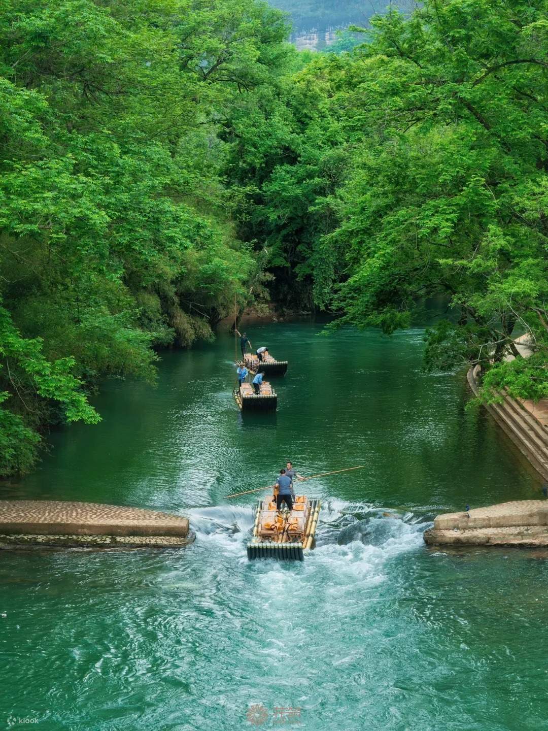 Wuyishan National Forest Park, Fujian: Jiǔqǔ Stream Bamboo Rafting Day ...