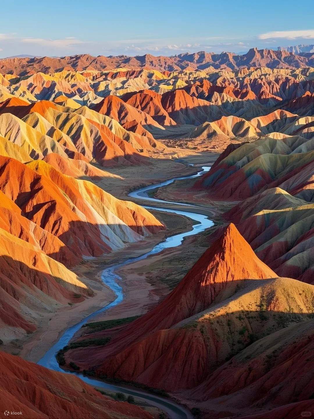 One-day tour from Zhangye to Colorful Danxia and Pingshan Lake Grand ...