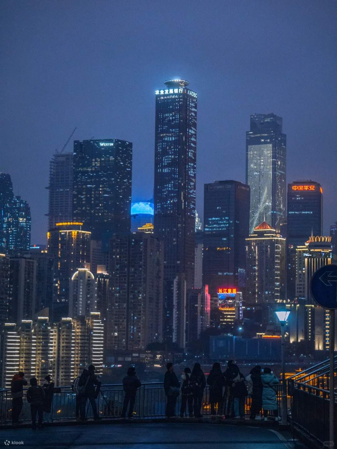 Chongqing Night Scenery Classic Loop Night Tour (Yangtze River Bridge ...