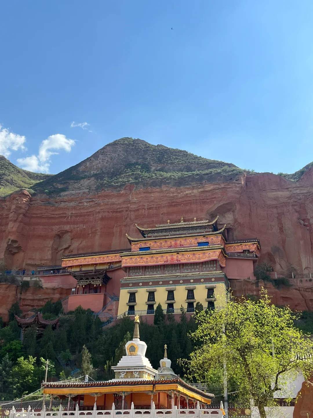 Depart from Lanzhou to Liujiaxia and Bingling Temple Grottoes for a day ...