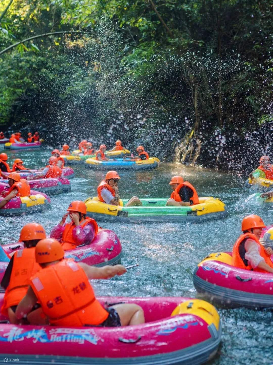 One-Day Trip to Qingyuan Gulong Gorge from Guangzhou/Shenzhen (Choose between Rafting/Cloud Sky ...