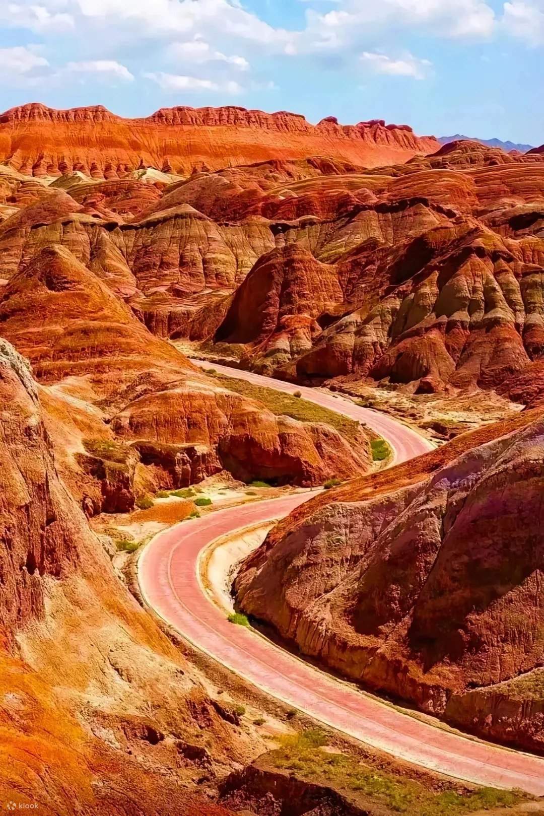 One-day tour from Zhangye to Colorful Danxia and Pingshan Lake Grand ...