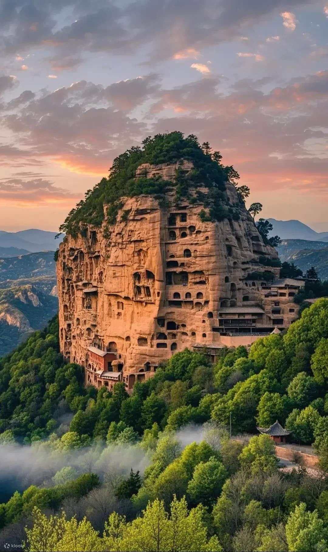 Excursión de un día a las grutas de Maijishan de Tianshui, el templo de ...