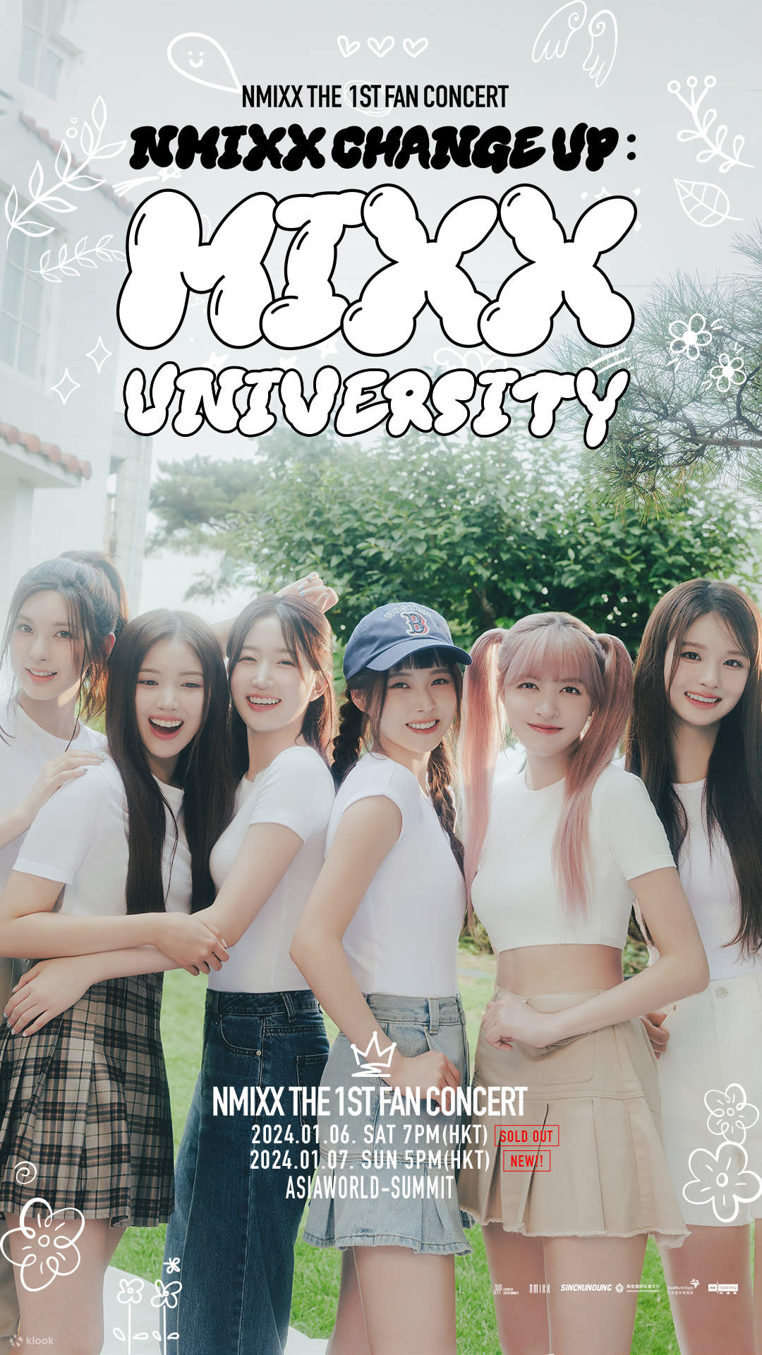 NMIXX แฟนคอนเสิร์ตครั้งแรก NMIXX CHANGE UP : MIXX UNIVERSITY in HONG ...