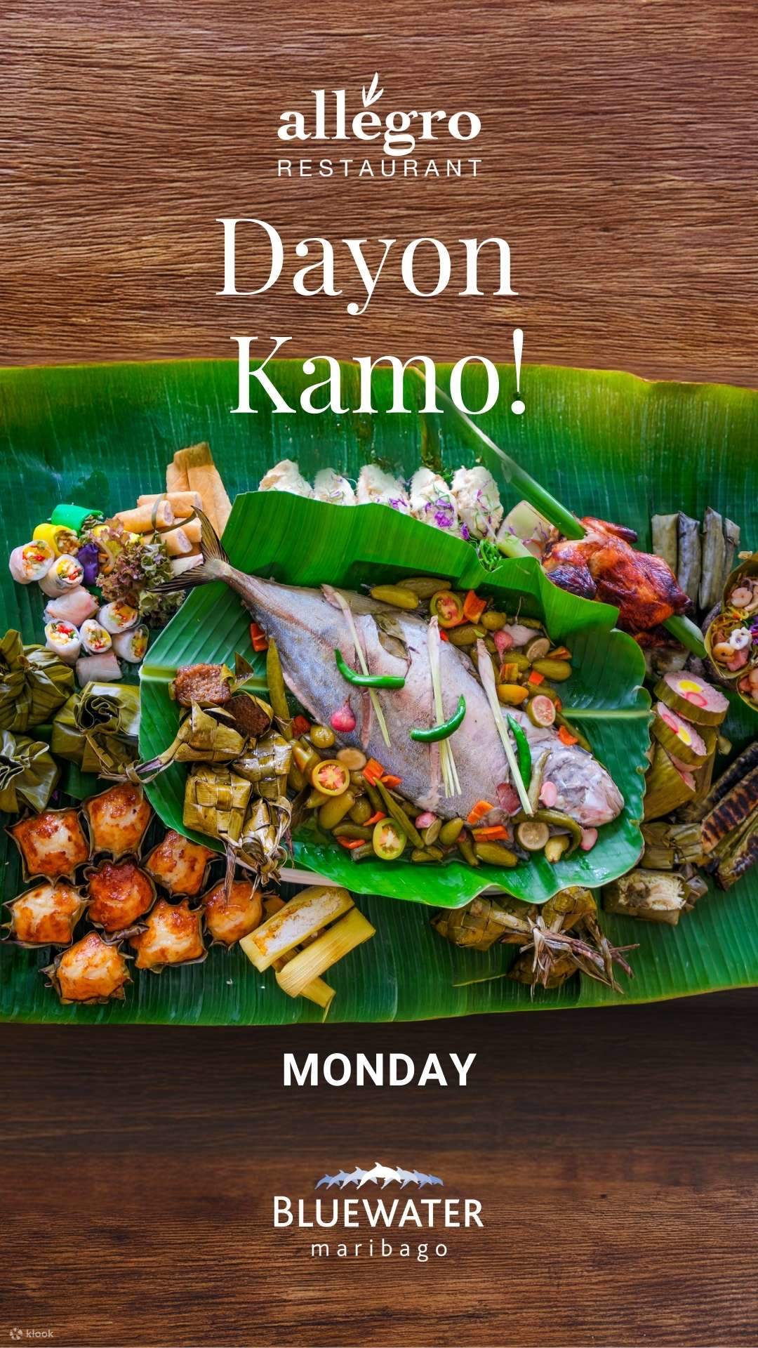 F&B Offers at Bluewater Maribago - Klook United States