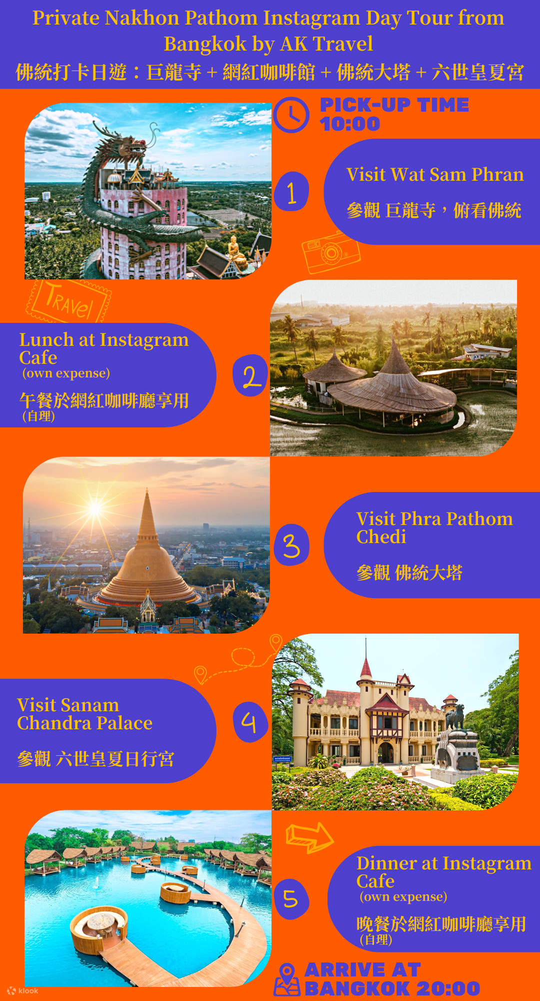 Nakhon Pathom Private Tour from Bangkok by AK Travel, Thailand - Klook