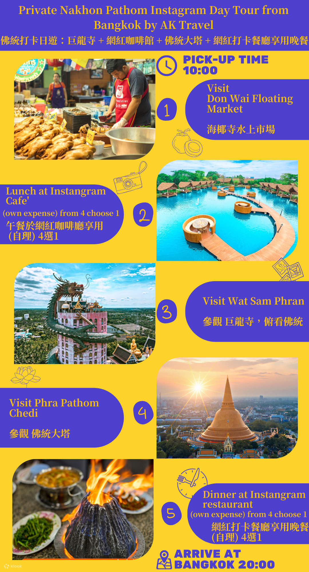 Tour privato di Nakhon Pathom da Bangkok di AK Travel, Thailandia ...