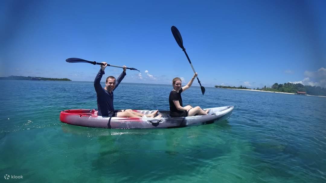 Snorkeling, Kayaking & Fun Fishing Bintan Tour at White Sand Island ...