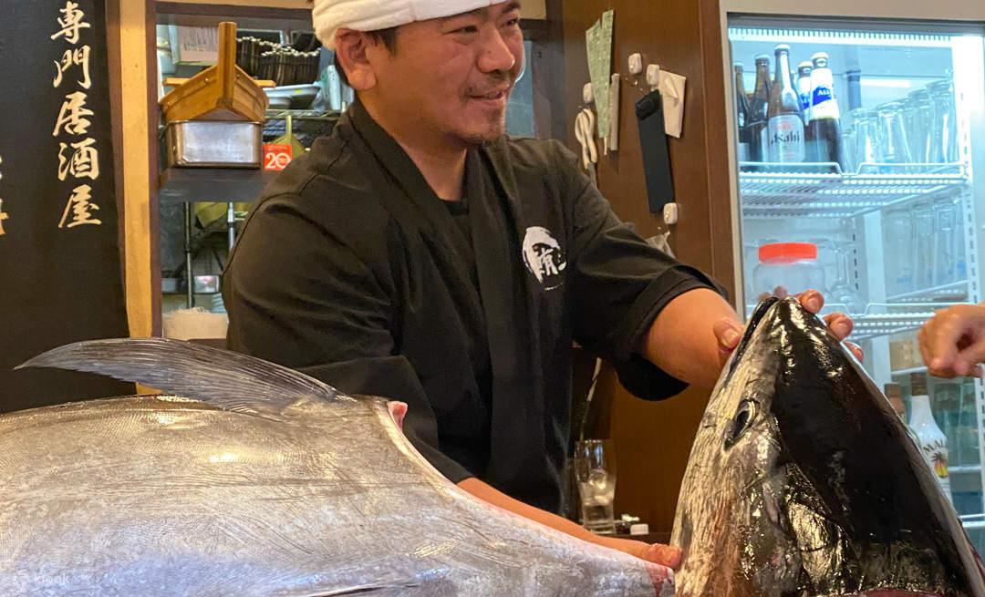 150 Min Join In Tuna Cutting Show with All You Can Eat Fresh Tuna Sushi ...