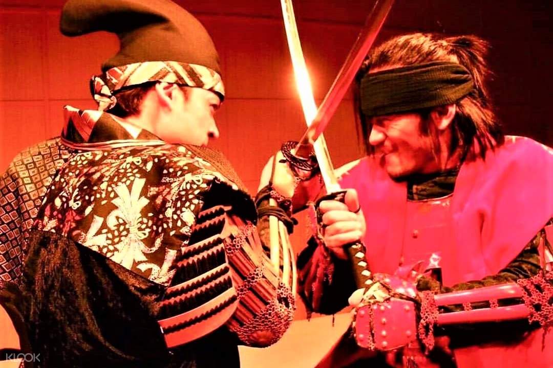 Get discounted tickets to the samurai show at Kanda Myojin Temple!