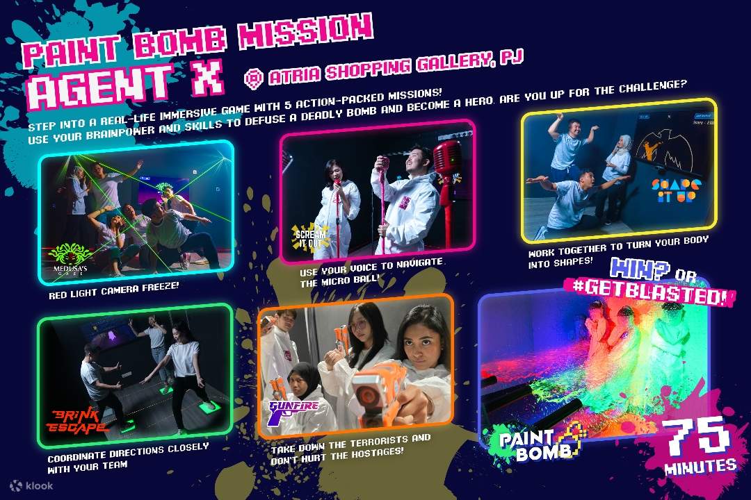 The Bomb Battle: Escape Experience in Malaysia - Klook Malaysia