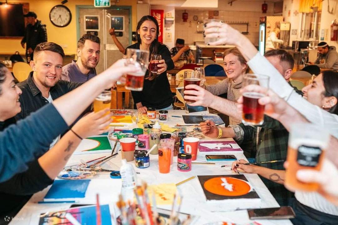 Painting Workshop with Alcohol in Jerusalem - Klook Singapore