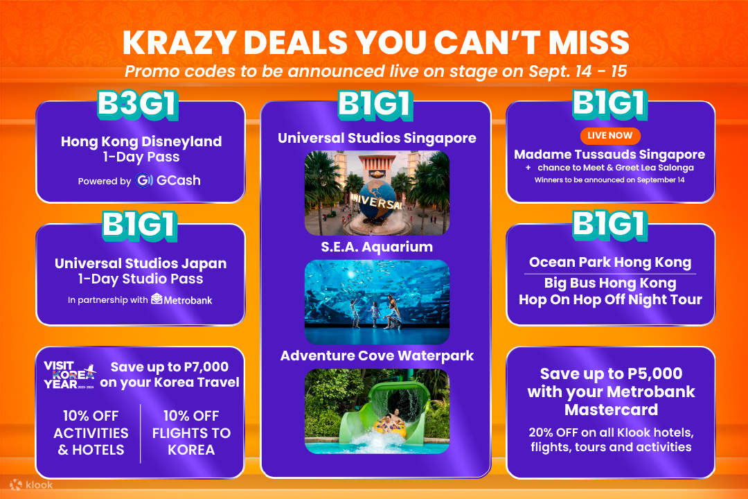 Klook Travel Fest 2024 Admission Ticket in Manila - Klook Philippines