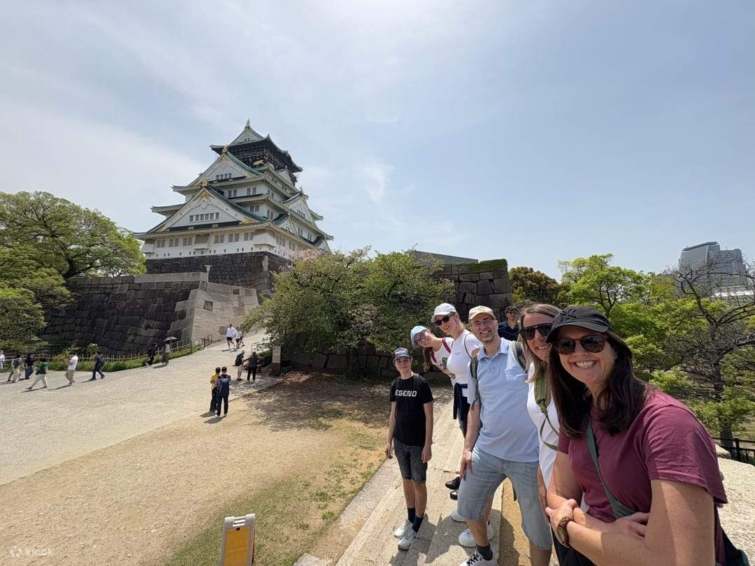 Osaka Castle Area Half Day Biking Tour with Local Guide - Klook