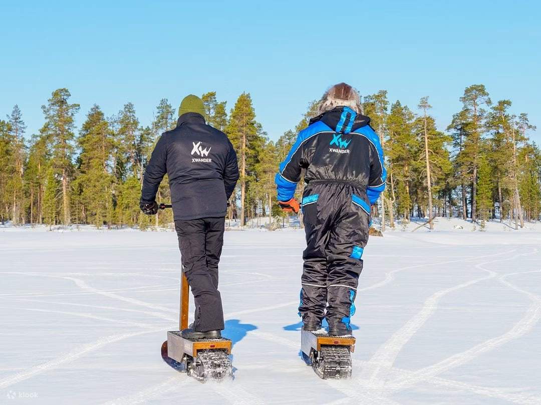 Electric Snowscootering in Lake Inari (2 hours) - Klook Philippines