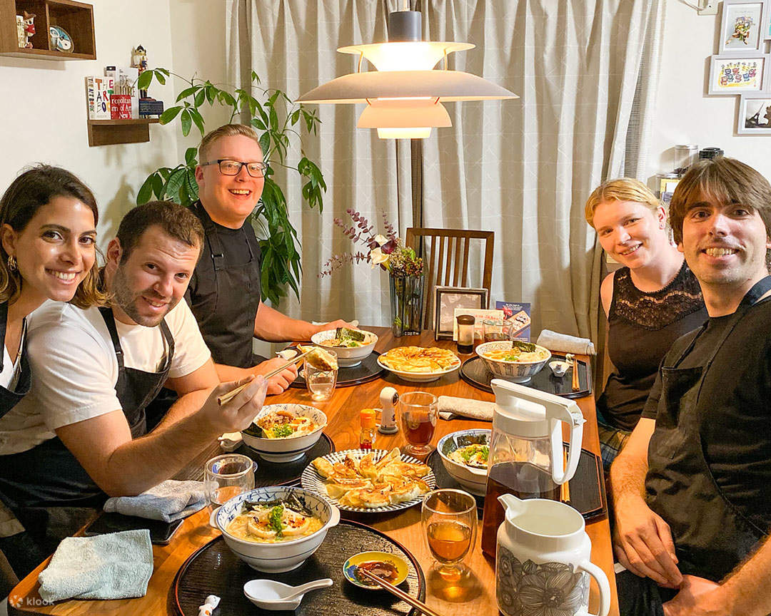 3 Hour Join In Osaka Cooking Class by Creamy Ramen & Crispy Gyoza ...