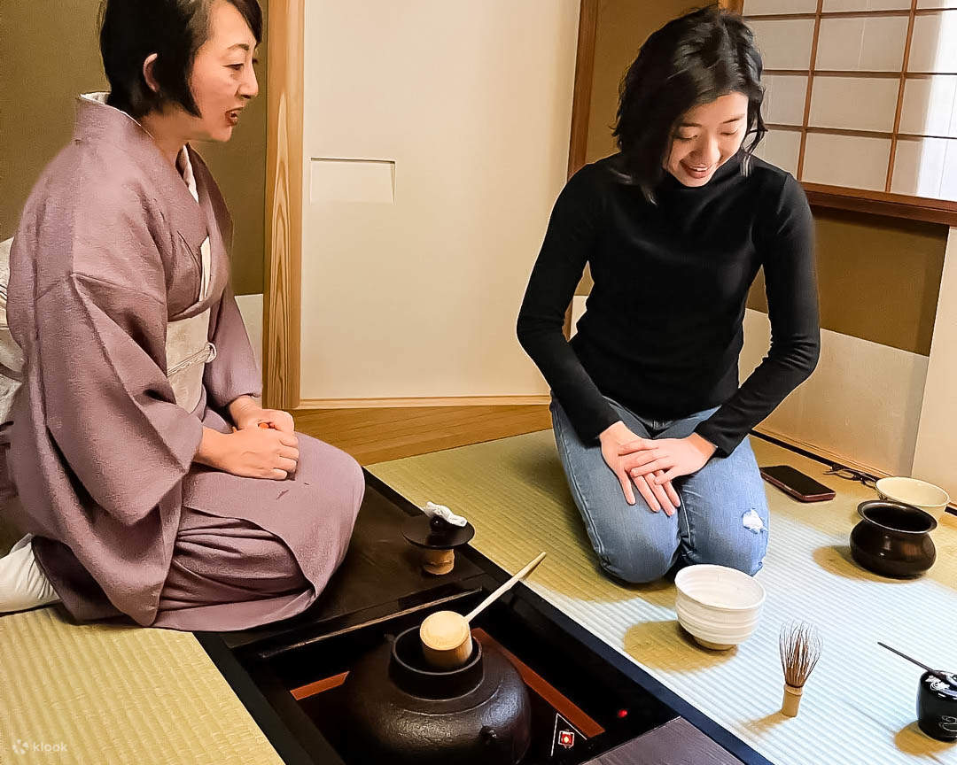 1 Hour Join In Kyoto Class of Tea Ceremony and Sweets - Klook