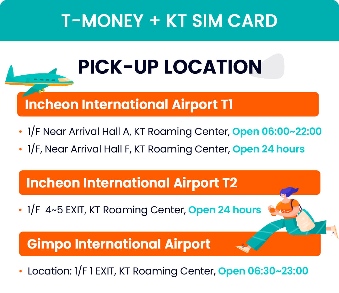 Klook TMoney Card for South Korea - Klook