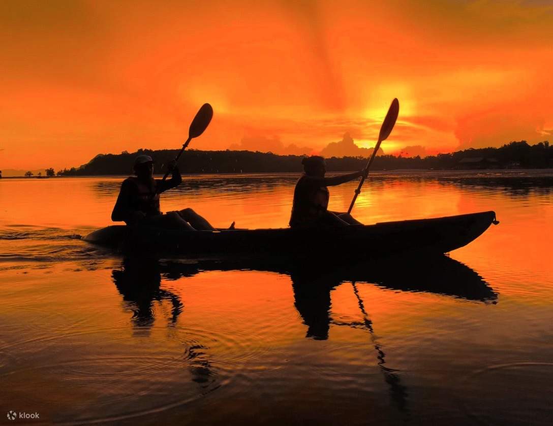 Krabi: Sunset Kayaking Ao Thalane with BBQ Dinner - Klook