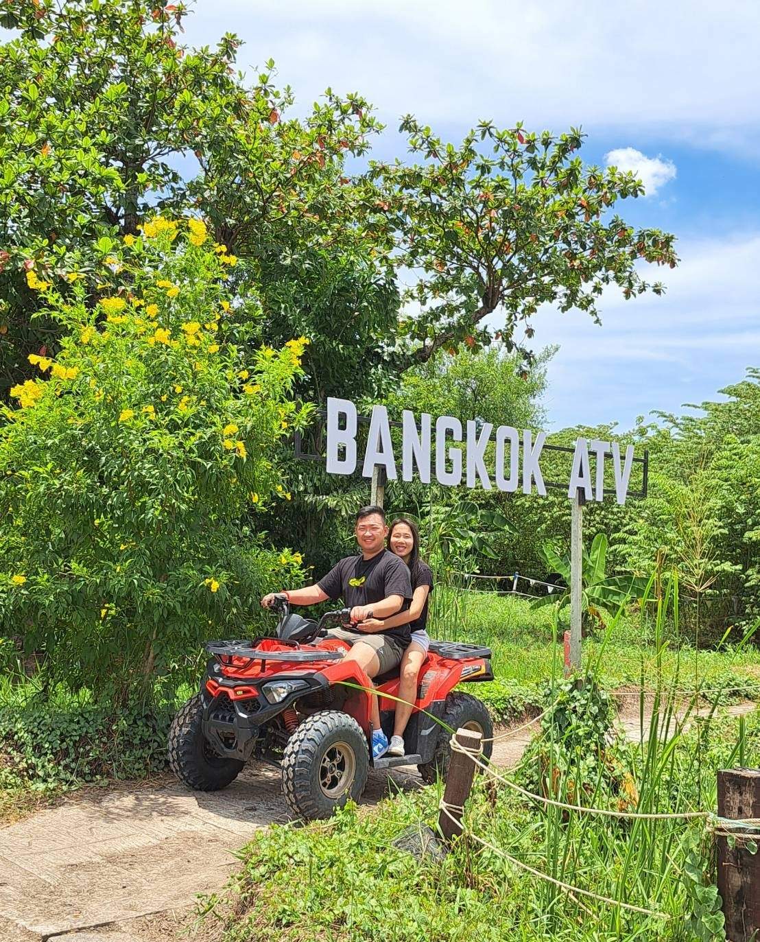 Wat Pak Nam, Bangkok ATV and Night Market Half Day Tour - Klook