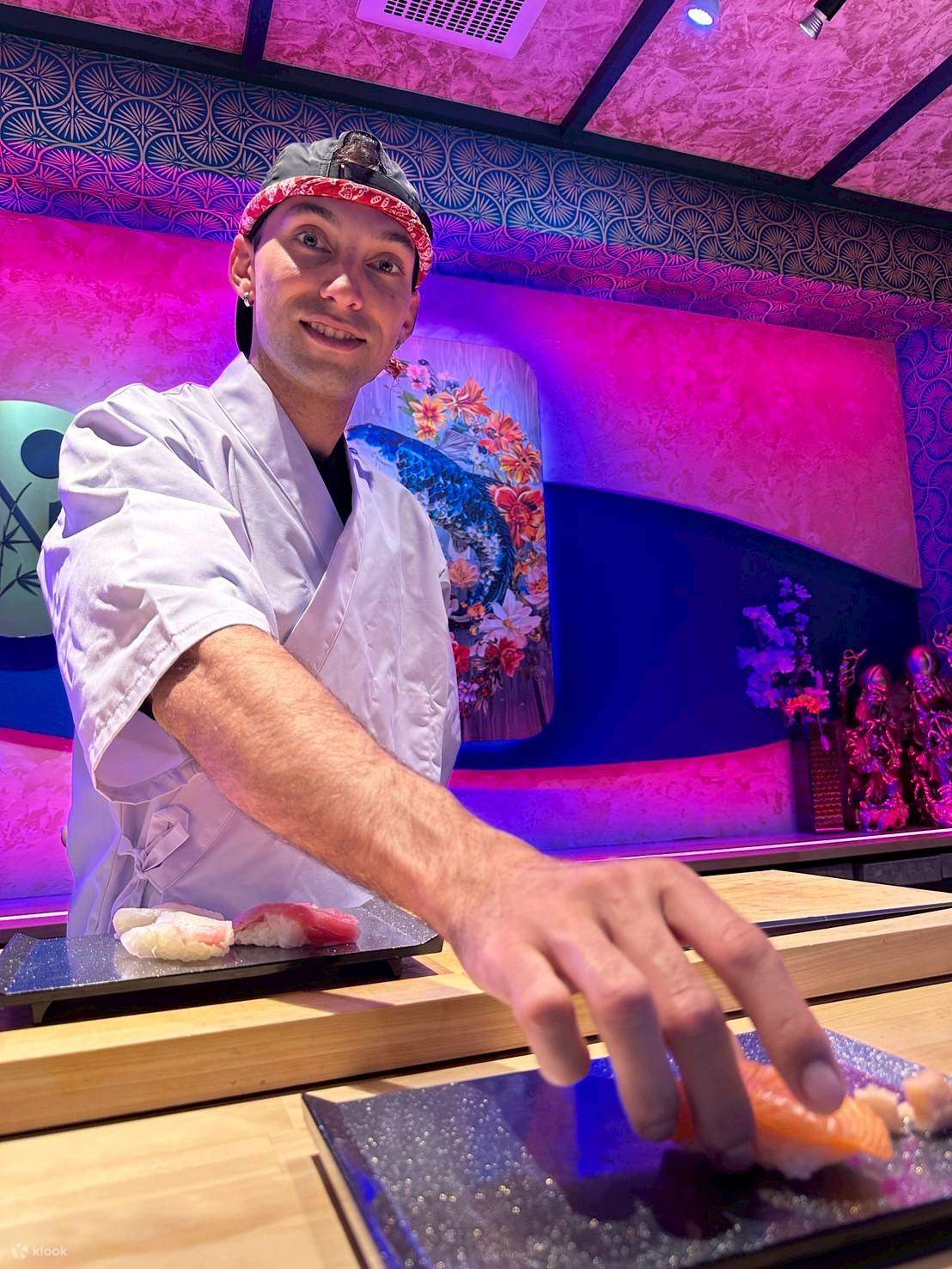 SHIN NIPPON Nigiri Sushi Set & Sushi Making Experience - Klook